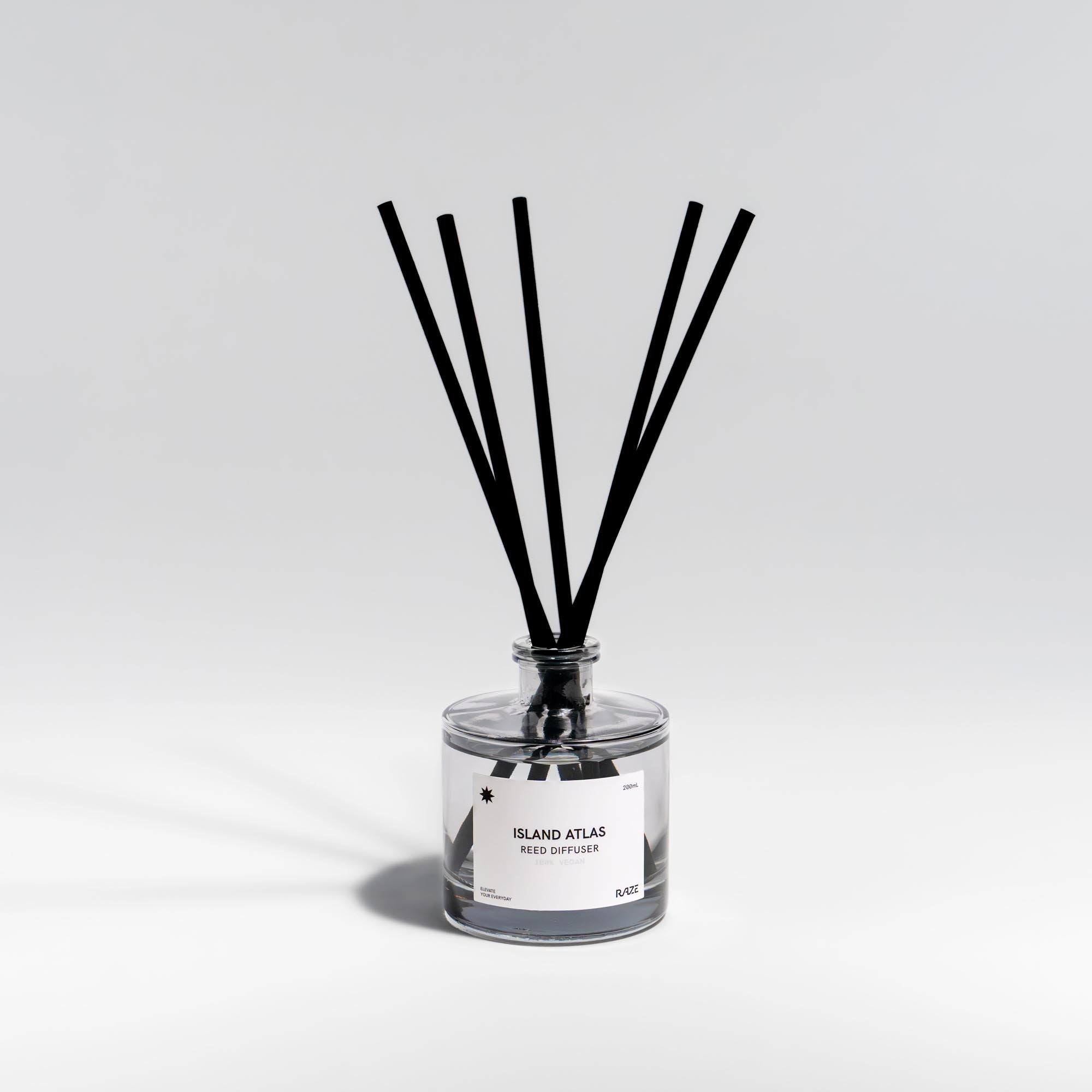 Island Atlas Reed Diffuser 200mL – RAZE
